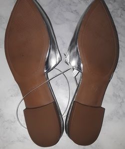 Target | Shoes | New Ande A W Y Metallic Silver Mules Sz 6 | Poshmark